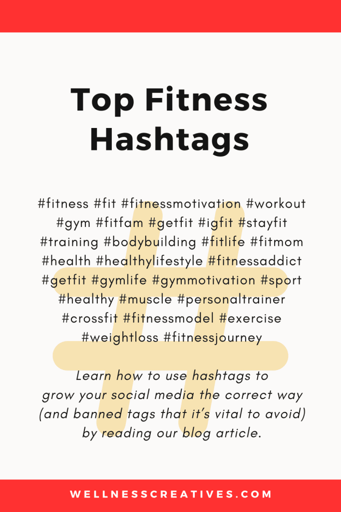 Top Fitness Hashtags To Grow Your Instagram & TikTok Accounts