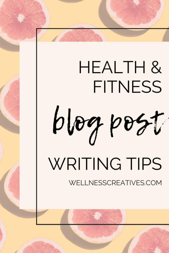 How To Write A Fitness Blog Post: 3-Step Writing Guide